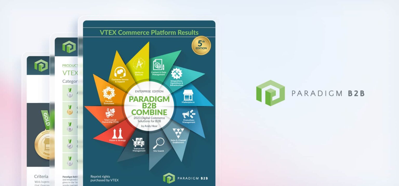 VTEX scores medals in all 24 categories for the 2023 Paradigm B2B Combine: Enterprise and ...