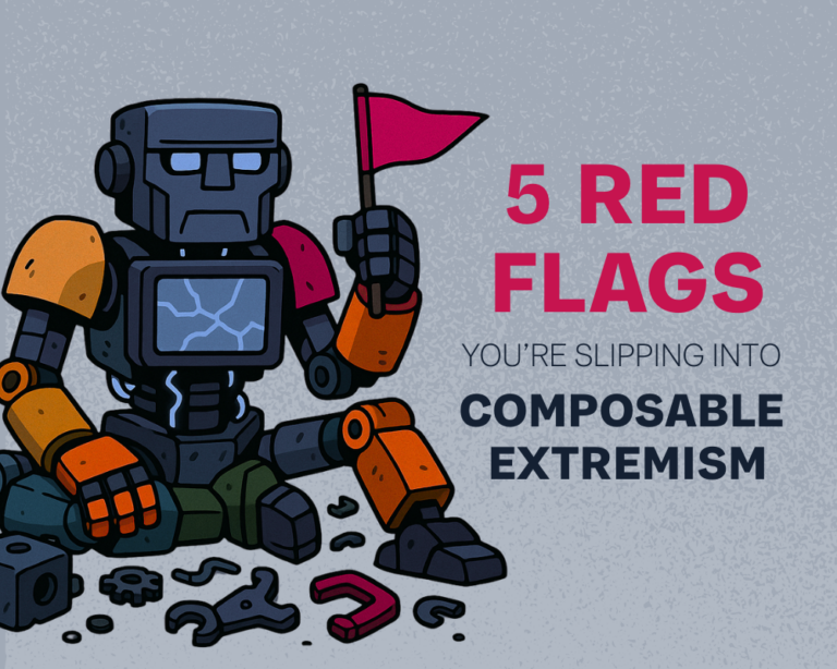 Composable Extremism - 5 Red Flags